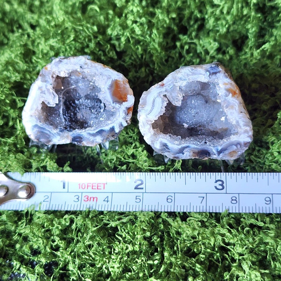 Oco Agate Geode Pair | eBay