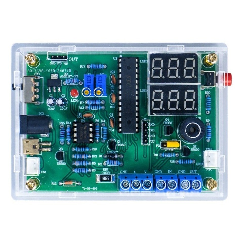 DIY Electronics Kit for PWM Signal Testing Voltage Current and Temp ...