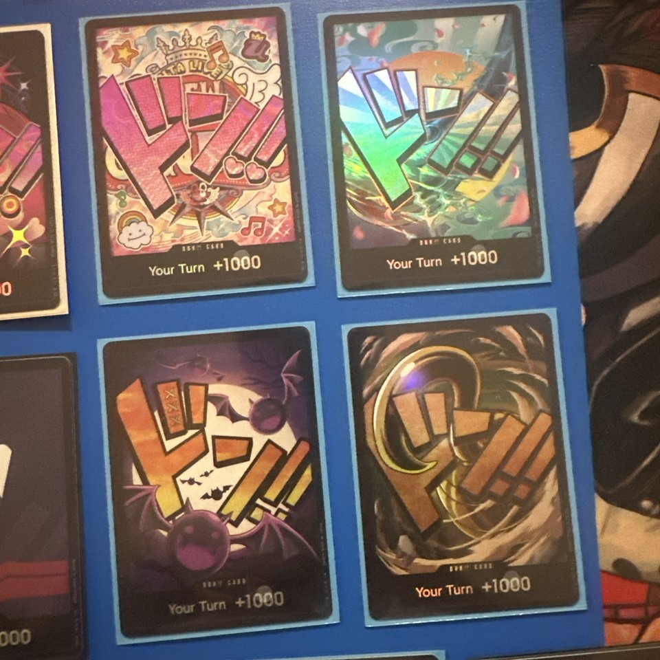 PRB-01 THE BEST One Piece ENGLISH DON CARD HOLO FOIL Lot Of 10 | eBay