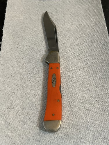 Case XX Orange Micarta Copperlock Pattern # 101549 L SS *RARE* | eBay