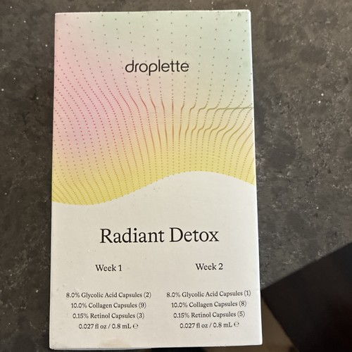 Droplette RADIANT DETOX 28 DAY REGIMEN Capsules A1 | eBay