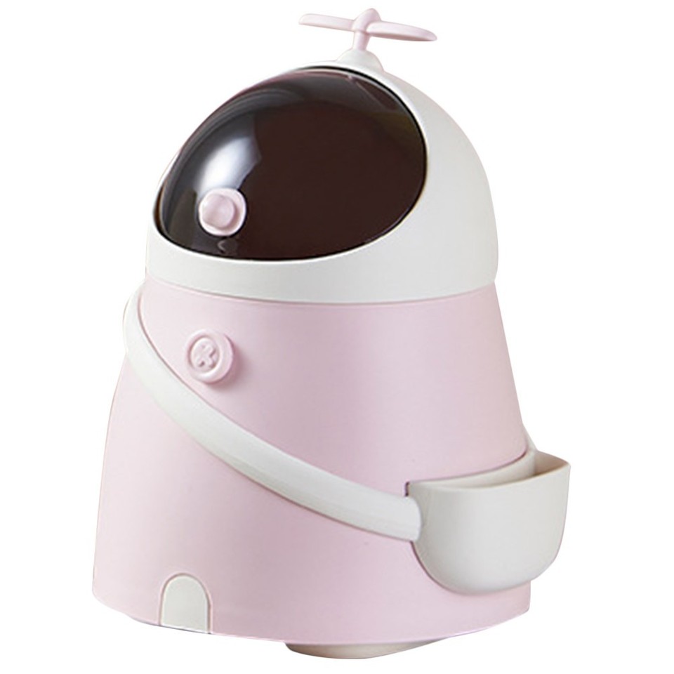 Trash Can Mini Trash Can Astronaut Spaceman Cute Waste Garbage Can ...