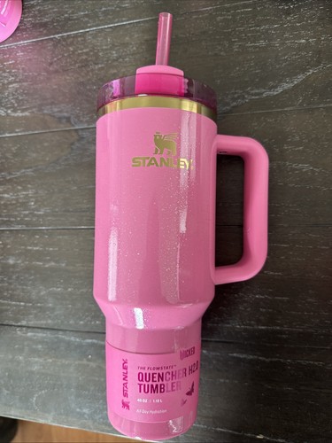 STANLEY X WICKED PINK GLINDA 40 oz Tumbler Quencher H2.0 Target **** IN ...