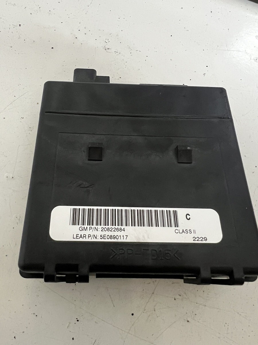 Corvette Exhaust Modules 08 13 EXHAUST FLOW VALVE CONTROL MODULE