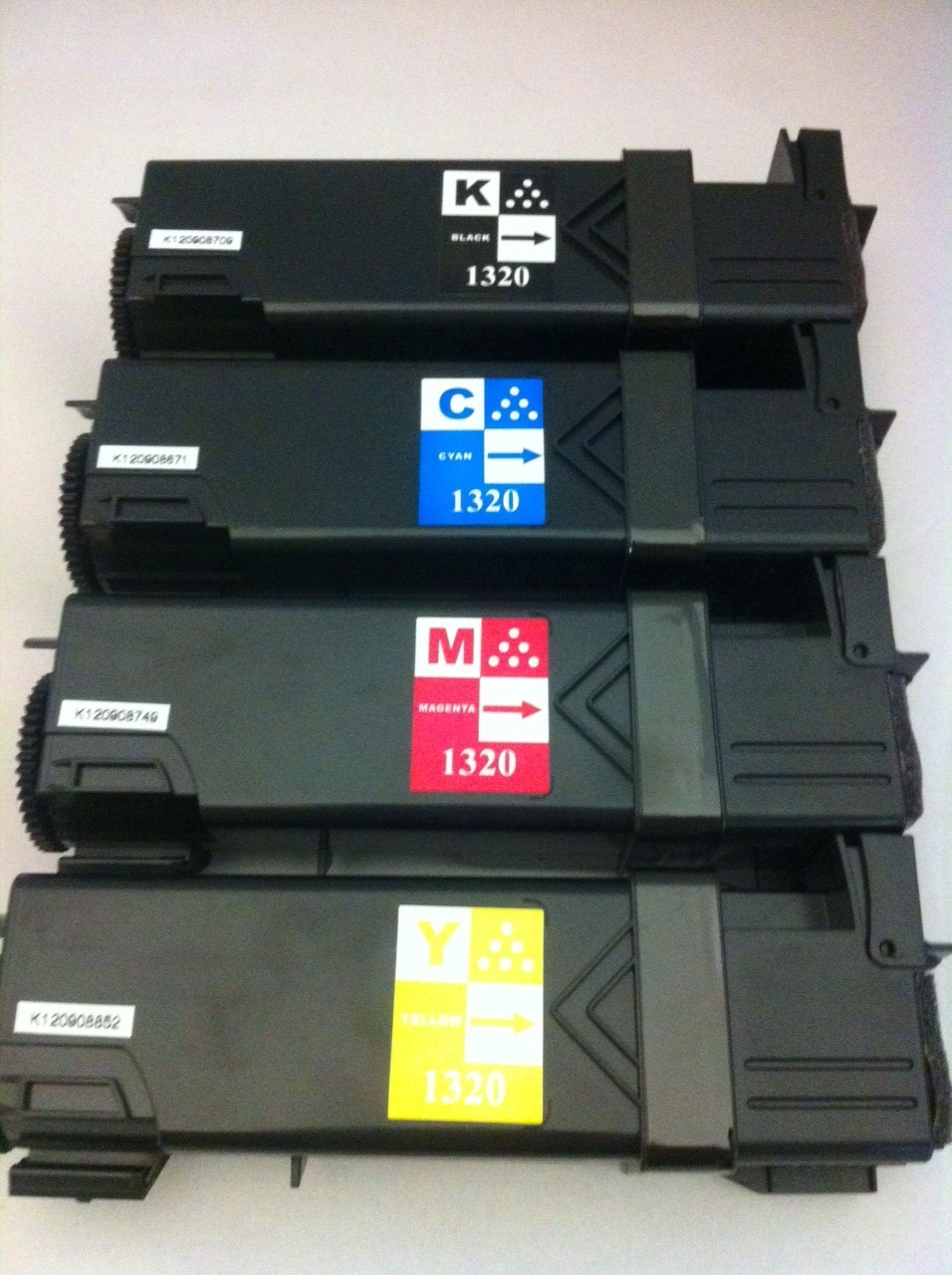 One Set 1320 Black & Color Toner Cartridge for Dell 1320 & Dell 1320C ...