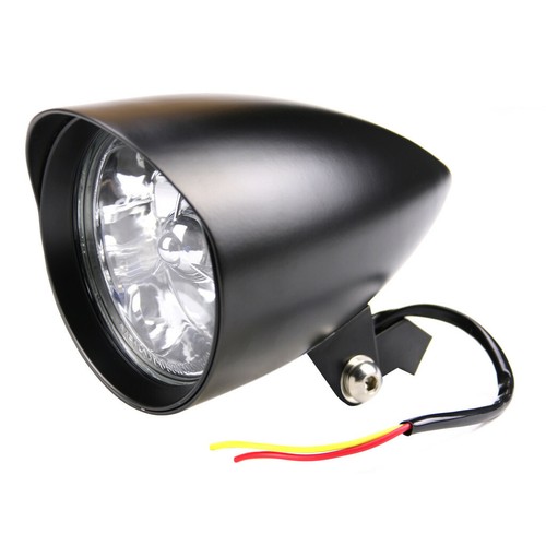 6'' Headlight Bullet for Harley Sportster Davidson Chopper Dyna Softail ...