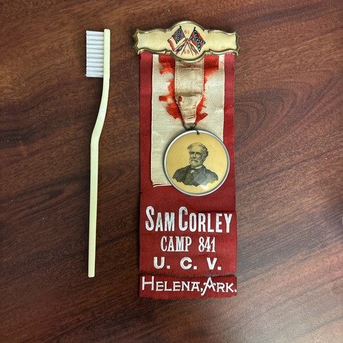 U. C. V. Helena, Ark. Ribbon Robert E. Lee Confederate Veterans Reunion ...
