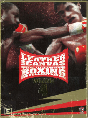 648 NEW SEALED DVD Region 4 LEATHER AND CAVVAS THE ULTIMATE BOXING ...