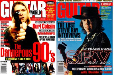 Guitar World 1999 2000 Magazine Kurt Cobain Stevie Ray Tab Metallica ...