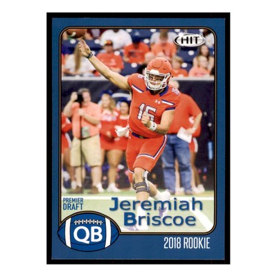2018 SAGE HIT #22 Jeremiah Briscoe Sam Houston State Bearkats Football ...