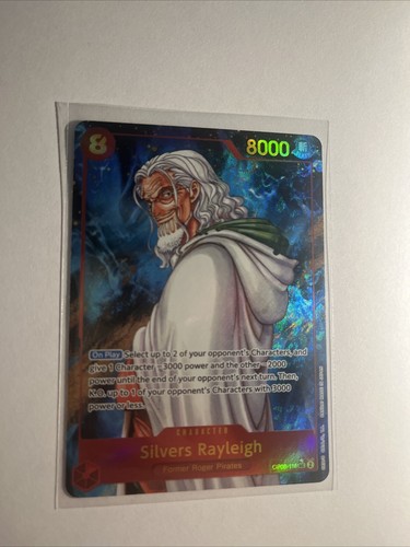 Silvers Rayleigh OP08-118 Parallel (Secret) Two Legends ONE PIECE ...