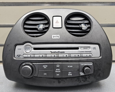 2006-2008 Mitsubishi Eclipse AM FM Radio CD Player Display Stereo Panel ...