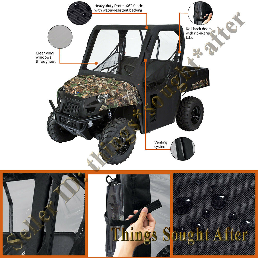 Kawasaki Mule Cab Enclosure for 2022 & 2023 PRO-DX & PRO-FX EPS & LE ...