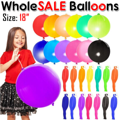100 X LARGE PUNCH BALLOONS CHILDREN LOOT GOODY PARTY BAGS PINNATA ...