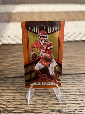 2023 Panini Legacy Patrick Mahomes Mini Under The Lights /125! Chiefs ...