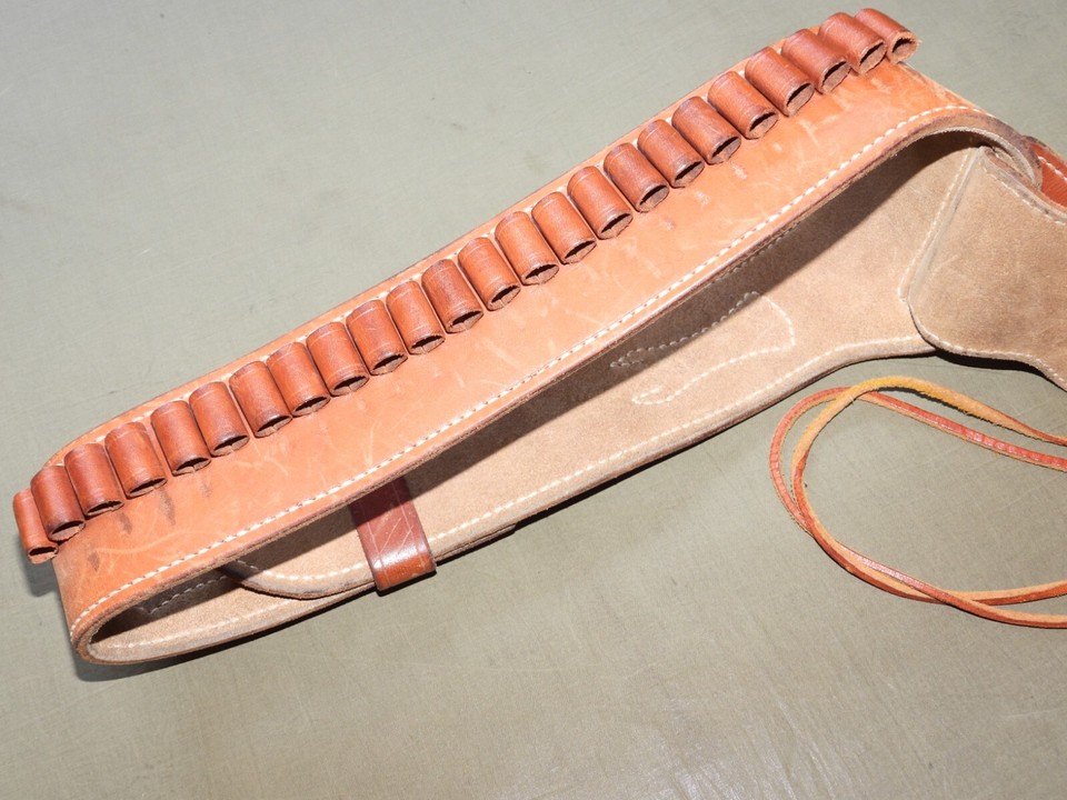 Vtg TEX SHOEMAKER S&W 6" MODEL 29 DIRTY HARRY .44 REVOLVER HOLSTER, GUN ...