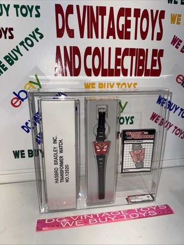 Time Warrior Watch 1984 Hasbro Transformers - G1 Autobots AFA 85 🔥 ...