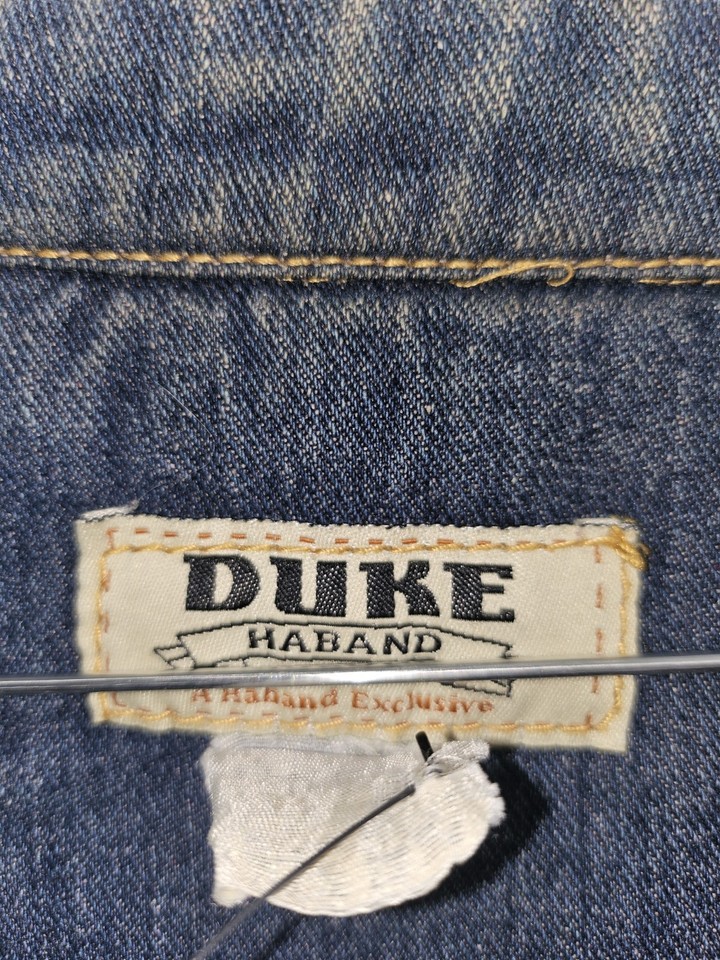 Mens XL Denim JACKET Made by DUKE In USA | eBay UK
