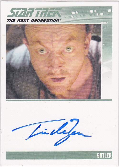 STAR TREK TNG HEROES & VILLAINS TIM DE ZARN AS SATLER STARSHIP MINE ...