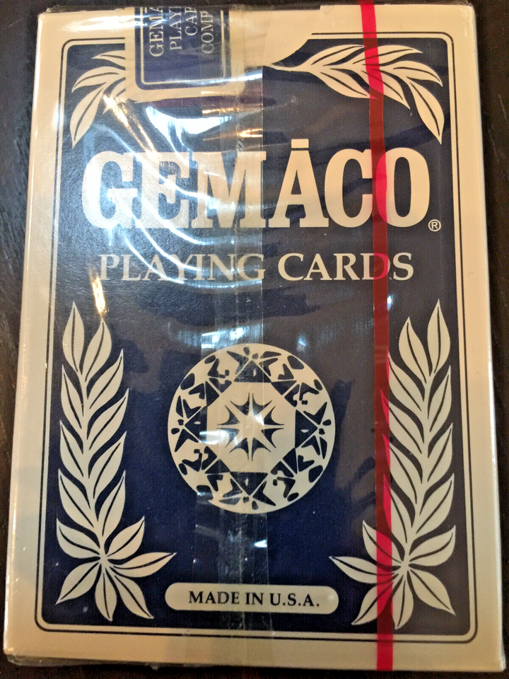 Gemaco Playing Cards -Casino Quality- LOT of 6 SEALED-NOT CANCELLED ...