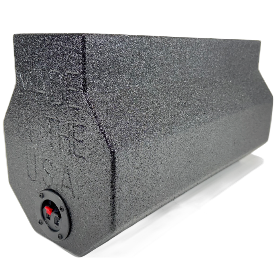 Single 1x12" Mega Bass VAZUKA Series Enclosure Subwoofer Box Ported | eBay