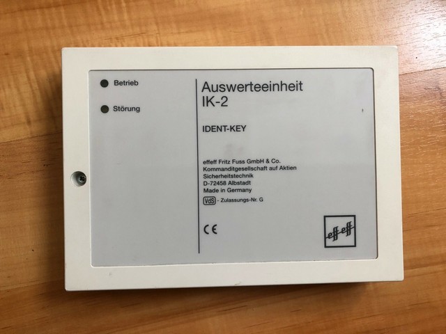 effeff Honeywel IK2 IDENT-KEY Auswerteeinheit 22200 online kaufen | eBay