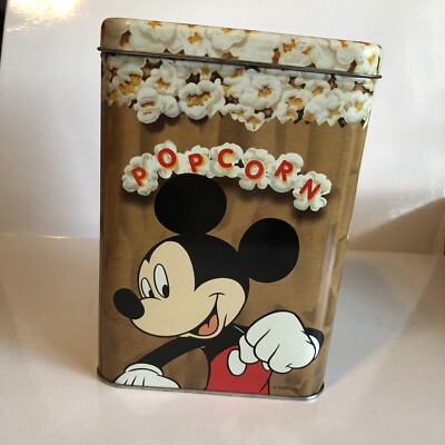 Disney Vintage 1997 Mickey Mouse Popcorn Tin Series 1 Limited Edition ...