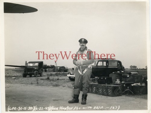 *WWII photo- General FRANK O' DRISCOLL HUNTER - 9 KILL WWI ACE PILOT ...