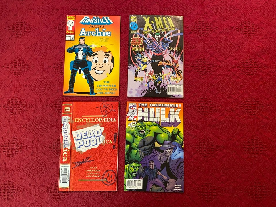 Incredible Hulk & Wolverine, 5 Ronin, Deadpool, X-Men, Marvel Comics ...