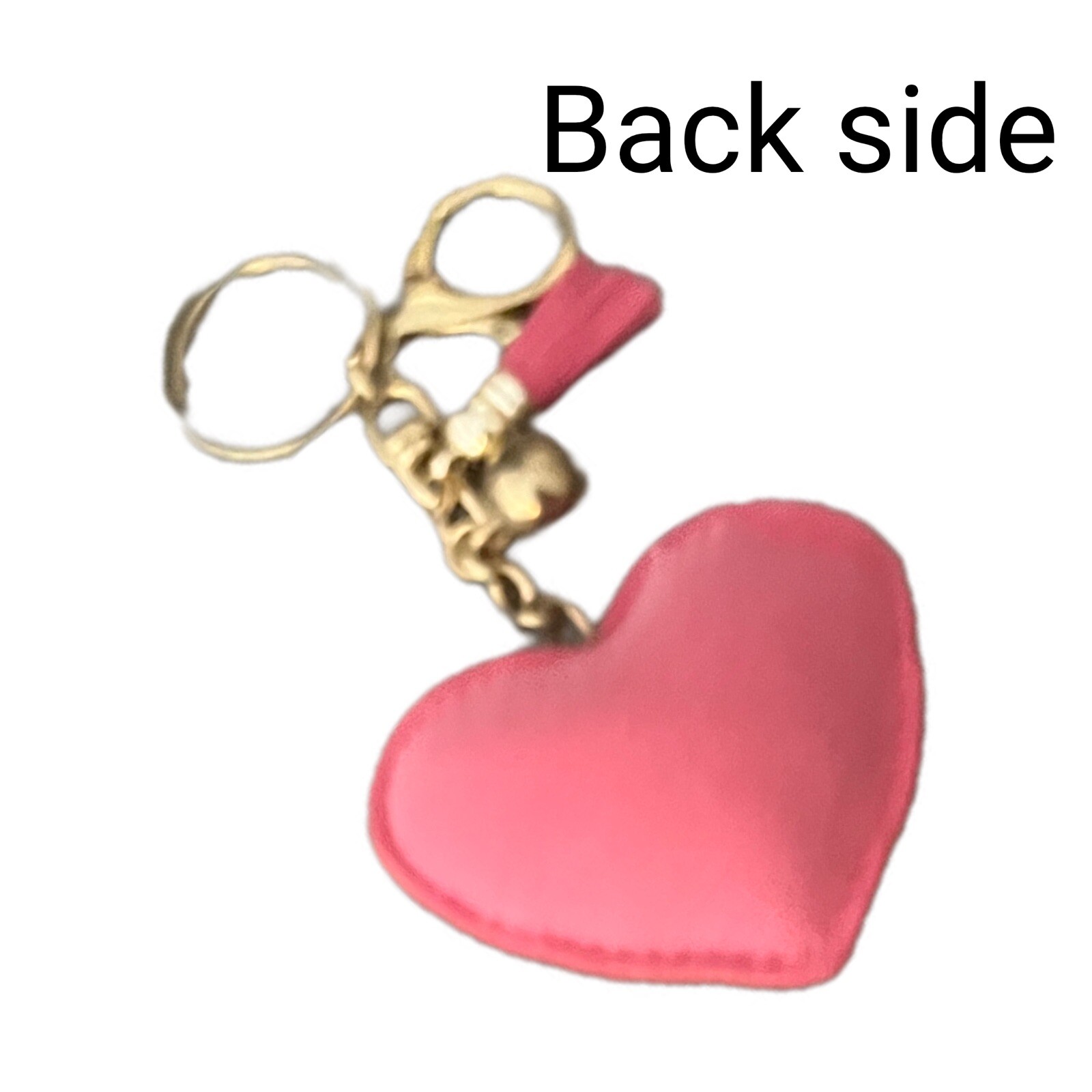 Full Crystal Pink Keychain for Women W/Sparkly Rhinestone Heart Shape ...