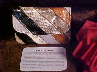 GENUINE SNAKE SKIN Coin Purse DIFFERENT SKINS by Lee Sands of Hawaii ...