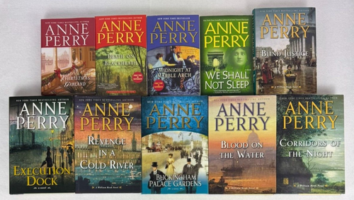 Anne Perry Hardcover & Paperback Lot - 11 Mystery Novels | eBay
