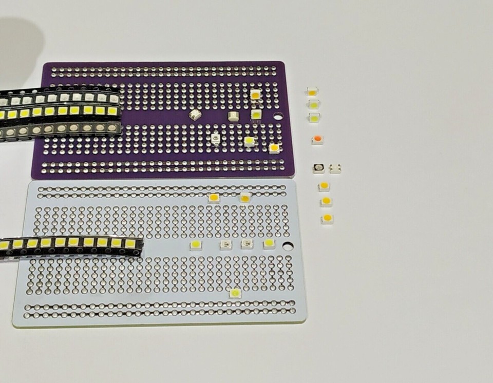 50x SMD LED PLCC-2 3528 1210 warm weiß - blau - rot - grün - gelb ...