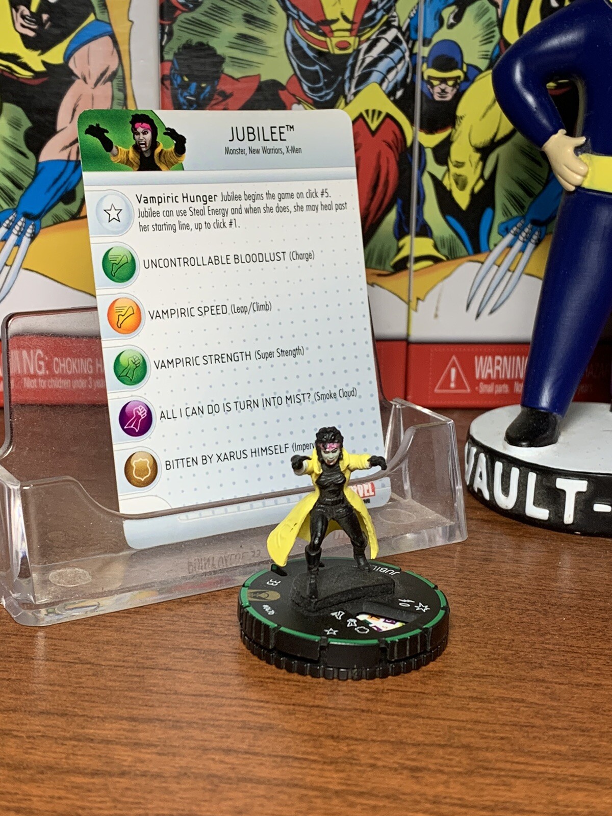Heroclix Wolverine and the X-Men Set Jubilee 047b Prime Figure With ...