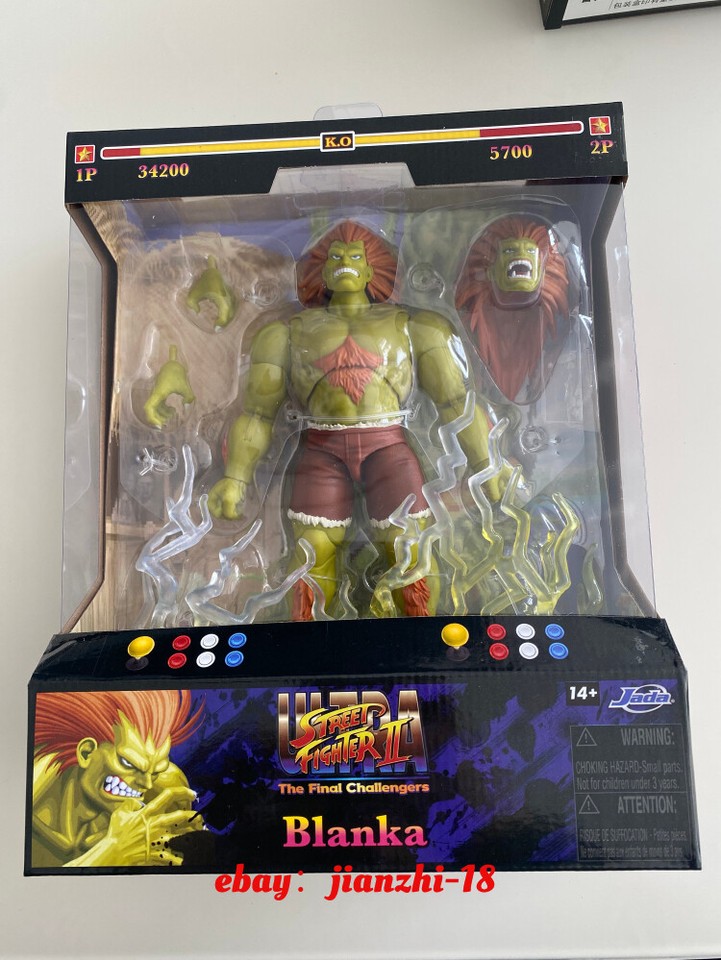 Jada Toys Sagat Blanka NEW Ultra Street Fighter II The Final ...