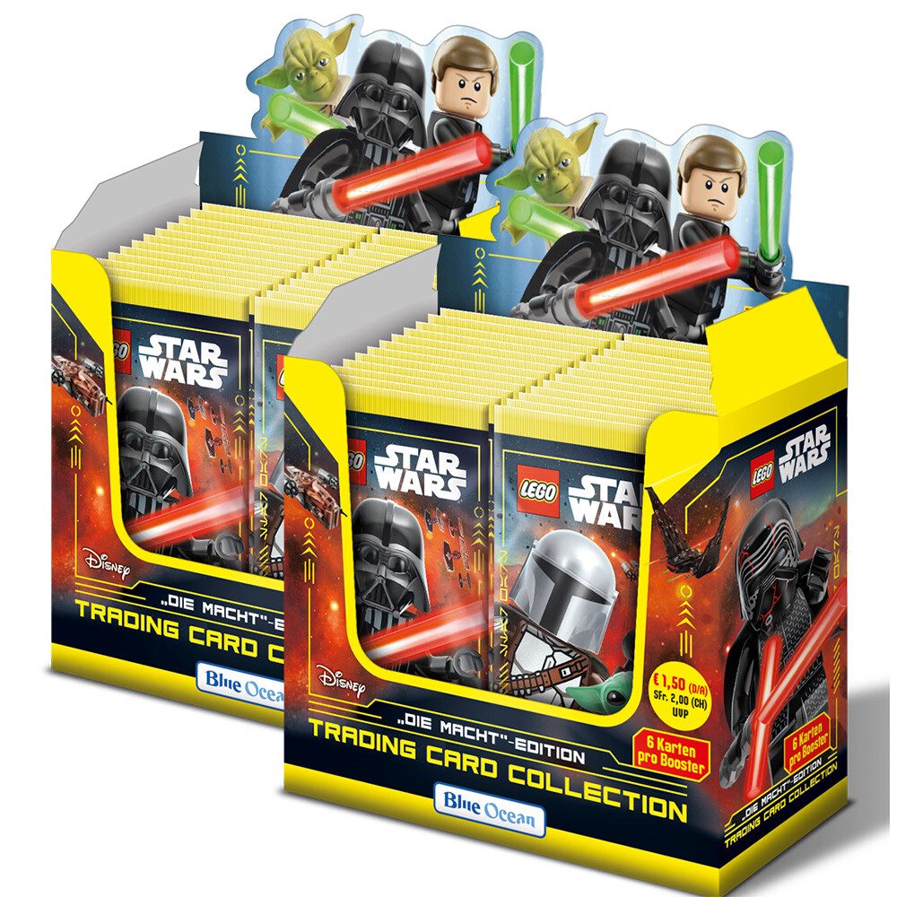 LEGO Star Wars Serie 4 Trading Cards Sammelkarten Display Starter ...