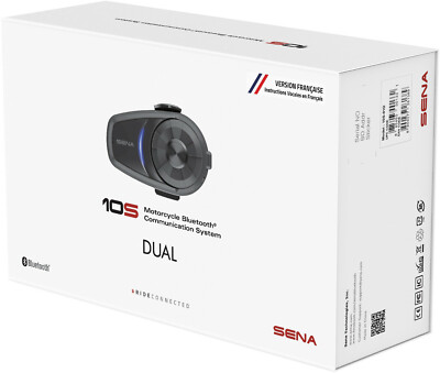 SENA 10S Bluetooth 4.1 Headset & Intercom Dual 10S-02D | eBay
