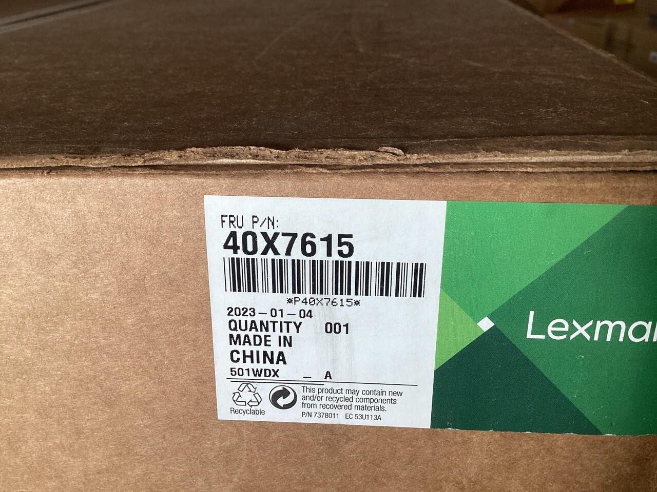 Lexmark 40X7615 OEM Maint Kits Yield 85 000 for sale online | eBay
