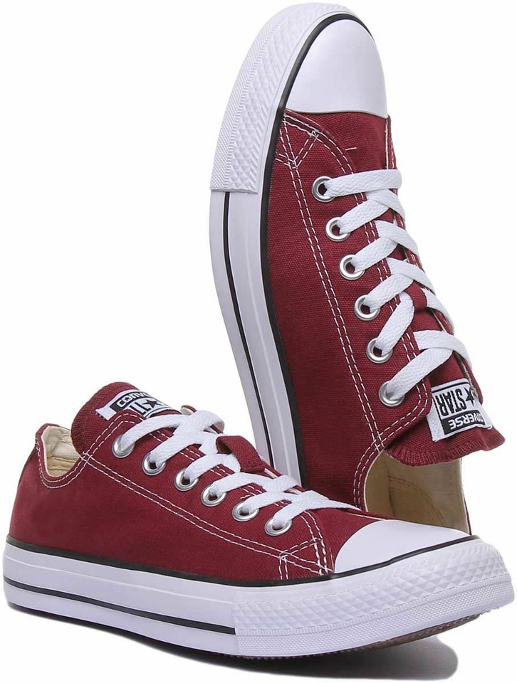 Converse M9691- All Star Converse Ox Unisex Maroon In Maroon Size US 7 ...