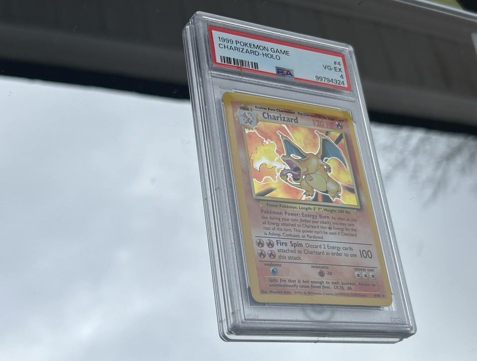 PSA 4 Charizard 4/102 Base Set Vintage Holo Foil Rare 1999 | eBay