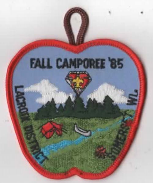 1985 Fall Camporee Lacroix District Somerset RED Bdr. [YA1563] | eBay