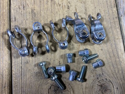 X5 VINTAGE SHIMANO BIKE BICYCLE CHAINSTAY CABLE STOP CHAINSTAY CABLE ...