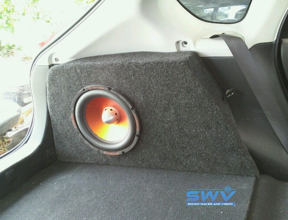 Subaru Impreza Hatch 2007-2011 10inch sub Fibreglass subwoofer box ...