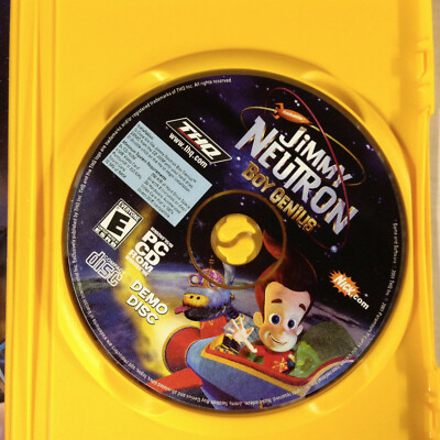 Jimmy Neutron: Boy Genius DEMO DISC [PC CD-rom] 2001 THQ | eBay UK