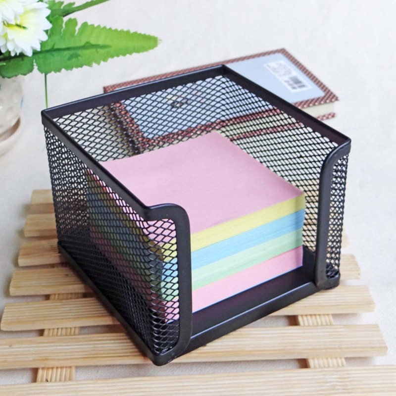 Durable Sticky Notes Pads Paper Holder Office Cube Home School Desk ...