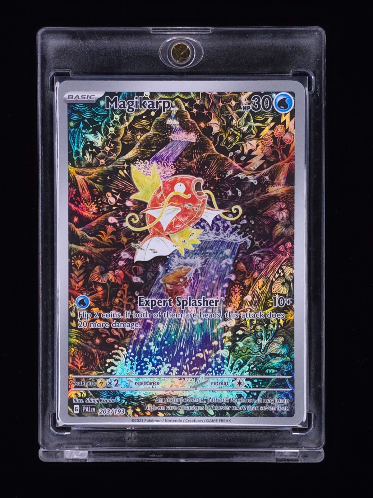 Magikarp 2023 Scarlet & Violet: Paldea Evolved #203/193 Illustration ...