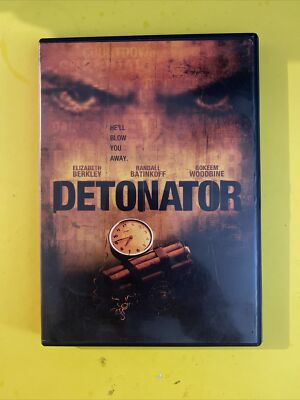 DETONATOR (DVD 2003) ELIZABETH BERKLEY -EXCELLENT CONDITION - FAST FREE ...