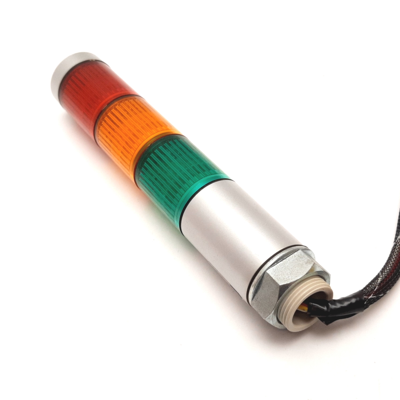 Patlite MPS Signal Tower Light, Red Amber Green, 24VAC/DC 0.2A, 30mm ...