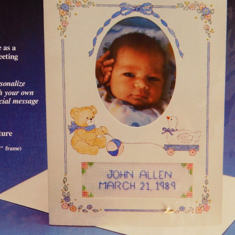 Titan Needlecraft Sentiments Counted XStitch Kit 08073 Greeting | eBay