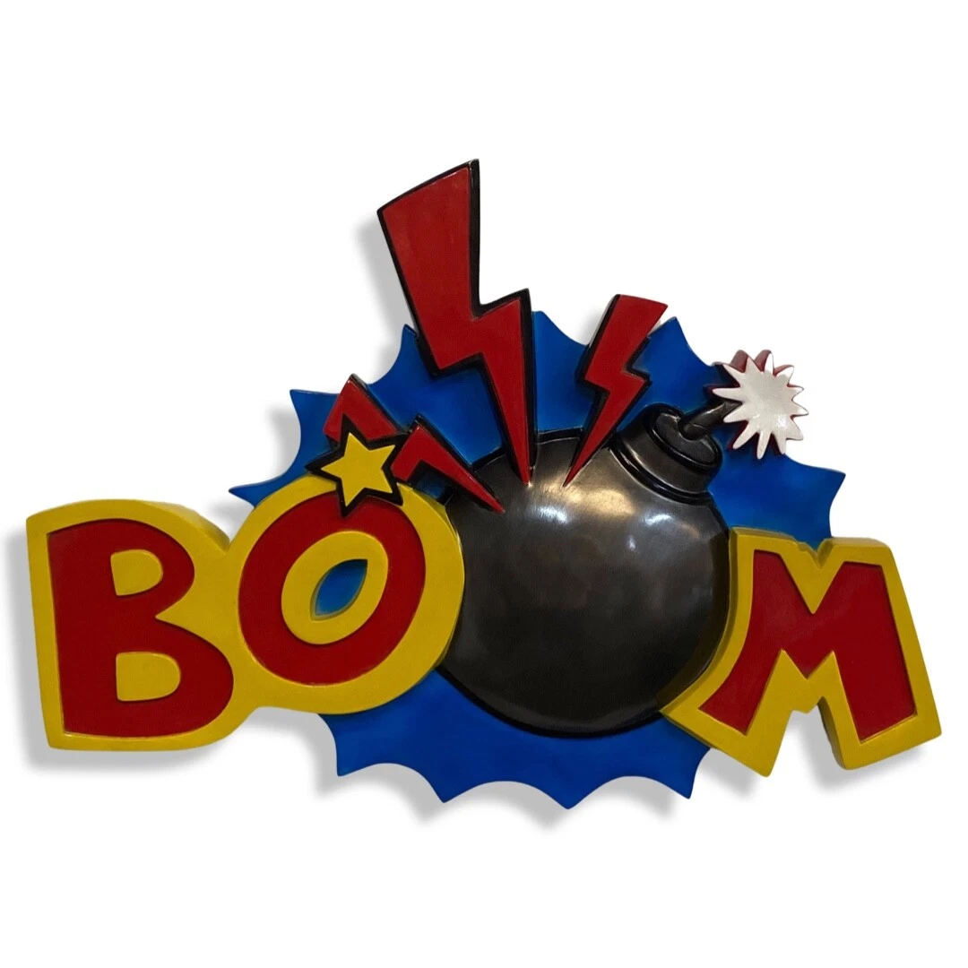 Boom Comic Sign